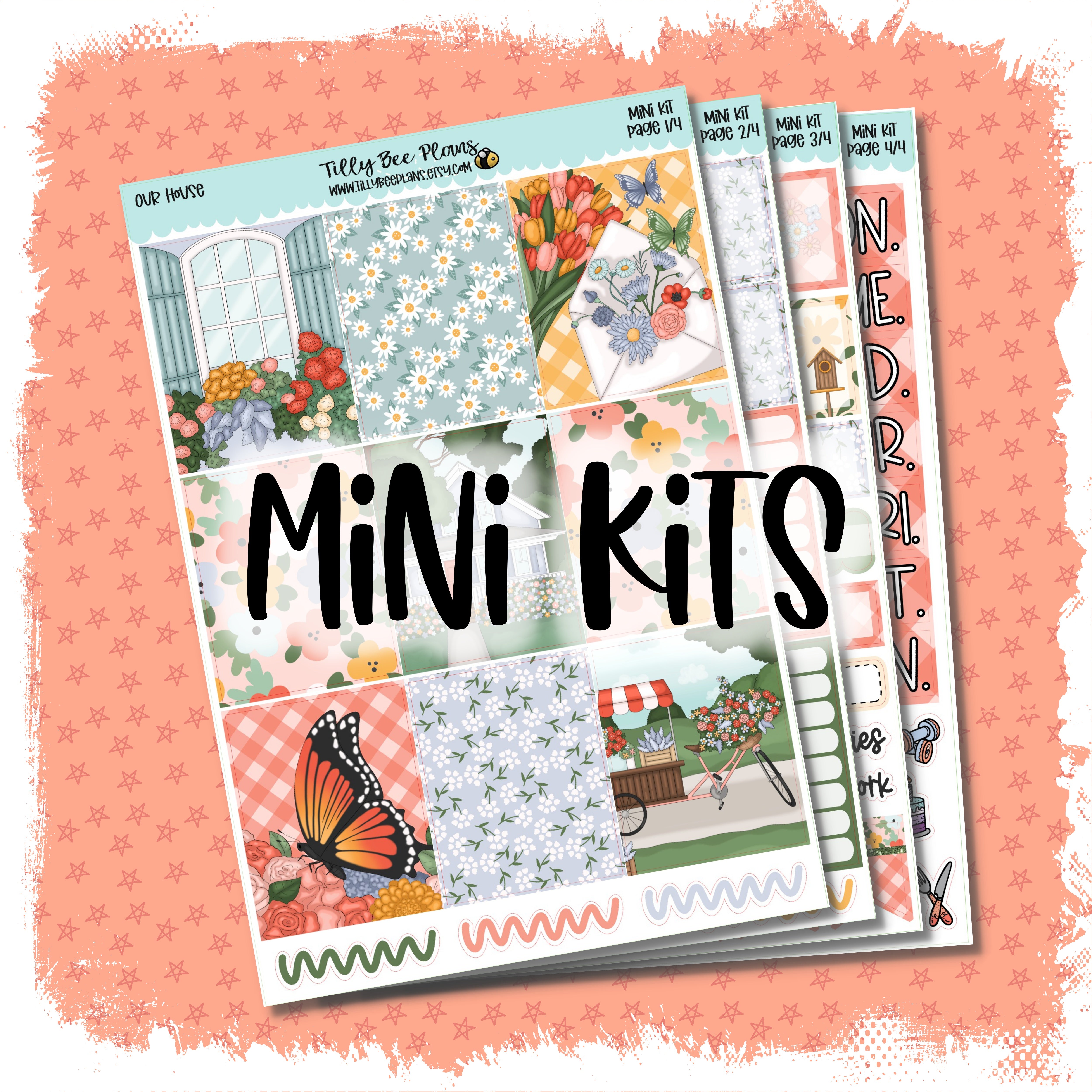Tilly Bee Plans: Hand Drawn Stickers and Unique Planner Kits ...