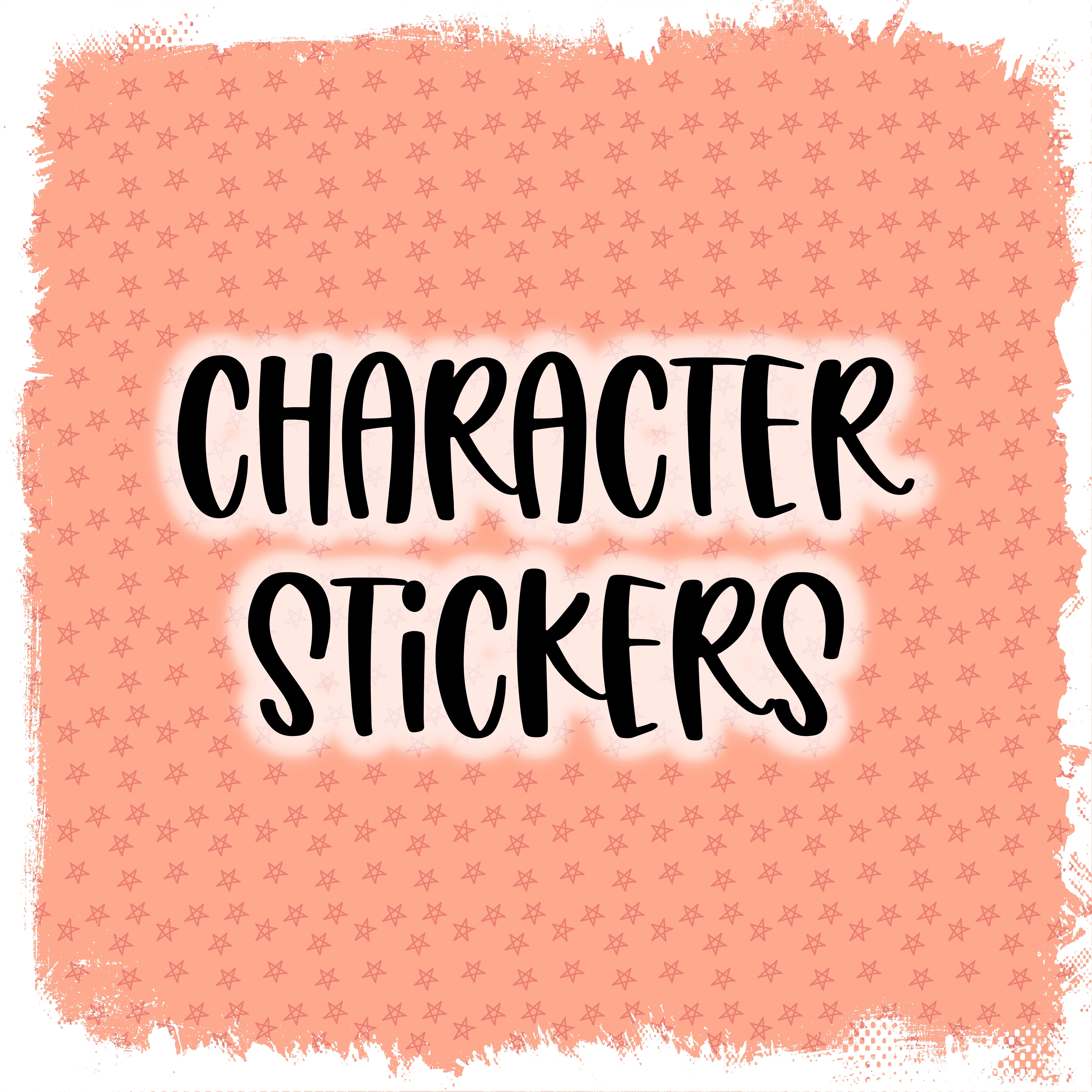 Character Stickers – TillyBeePlans.com