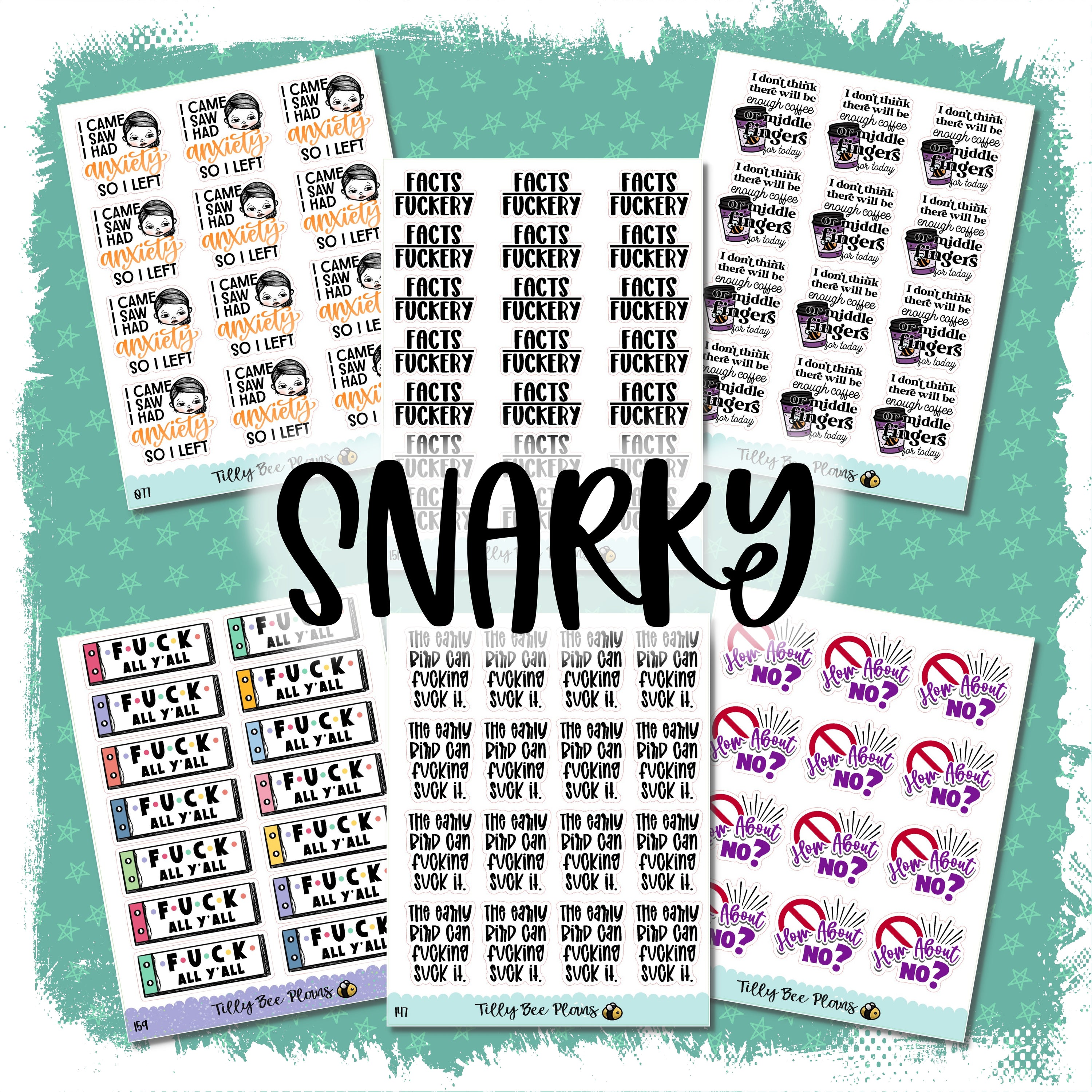 Tilly Bee Plans: Hand Drawn Stickers and Unique Planner Kits ...